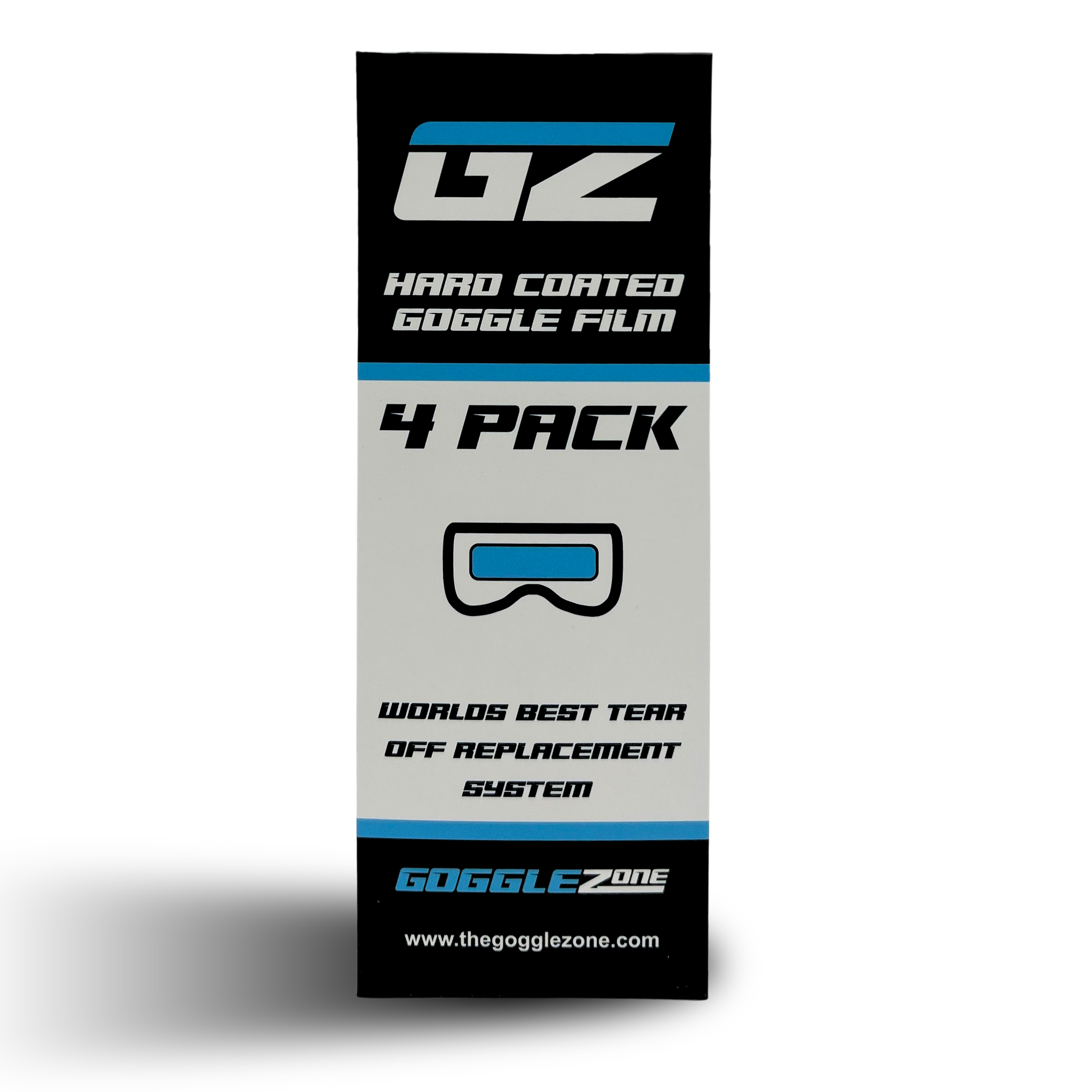 GoggleZone Motocross Goggle Lens Protector (4-Pack) | Universal Fit ...